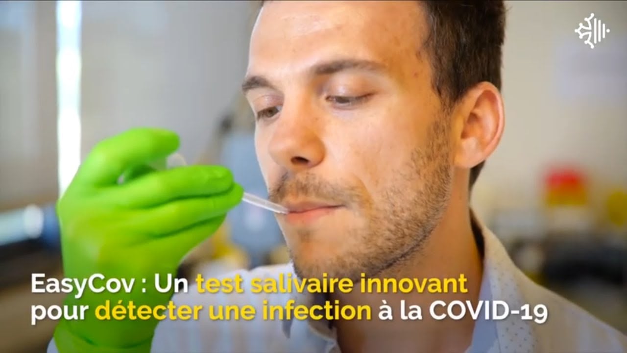 TVDiCi - Easycov, un test salivaire simple et fiable, une avancée ...
